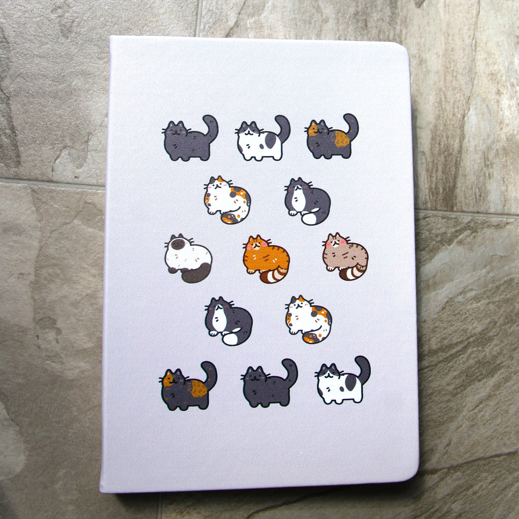 Cats Cats Cats Dotted Notebook | crowlines