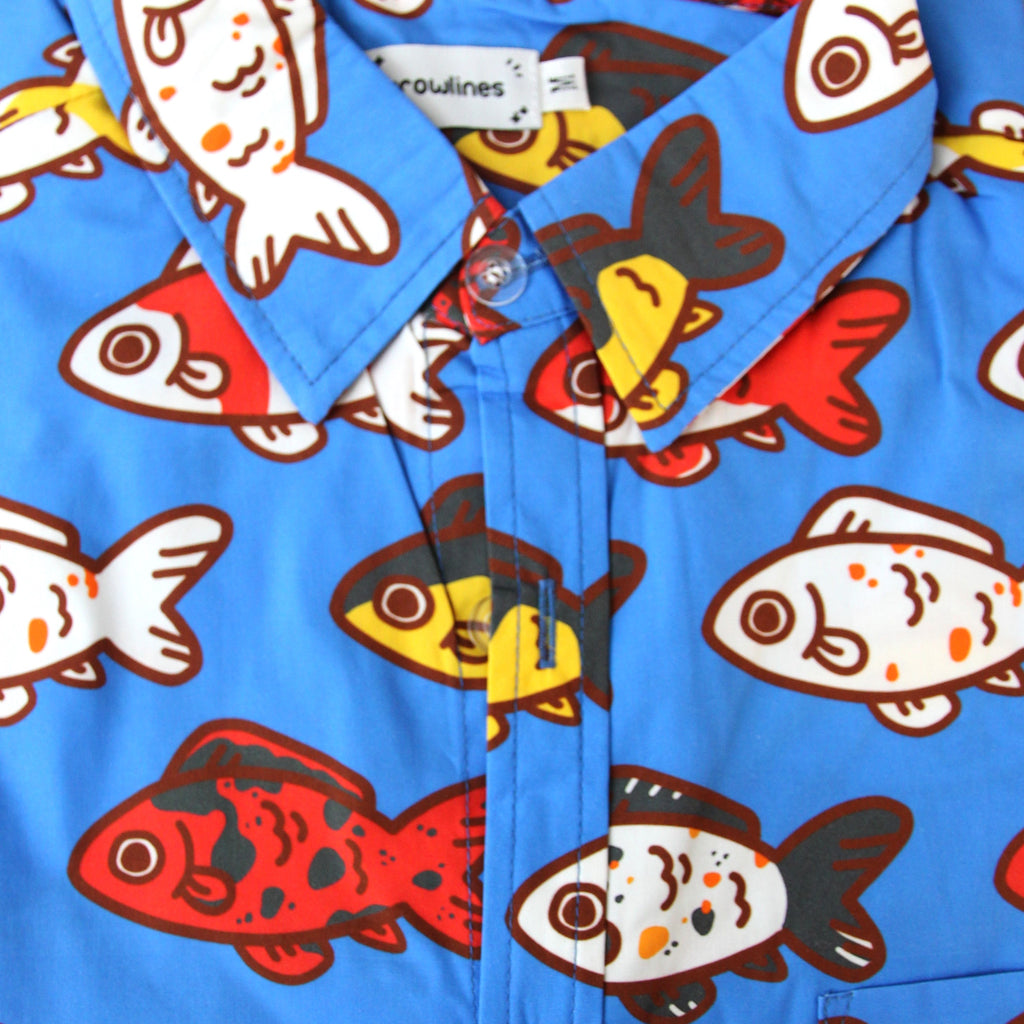 Goldfish Button Up Shirt | crowlines