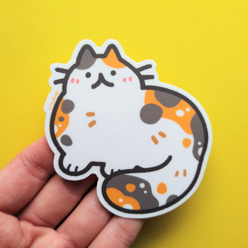 Calico Cat Sticker | crowlines