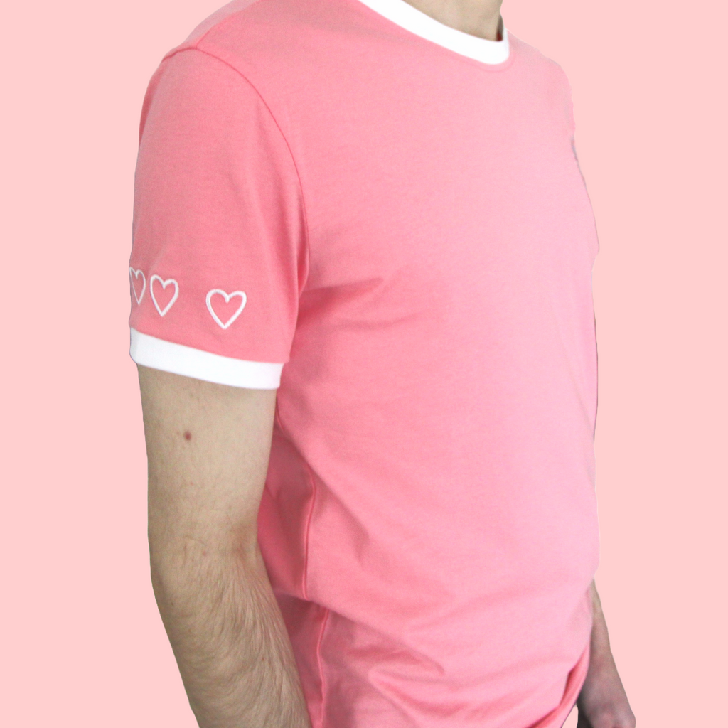 Love Shot Ringer Tee Shirt | crowlines