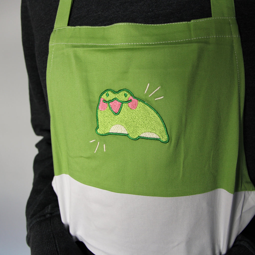 Happy Frog Apron | crowlines
