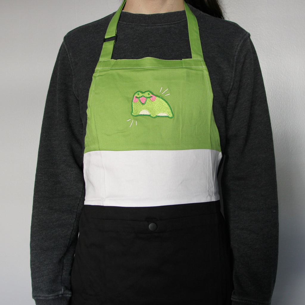 Happy Frog Apron | crowlines