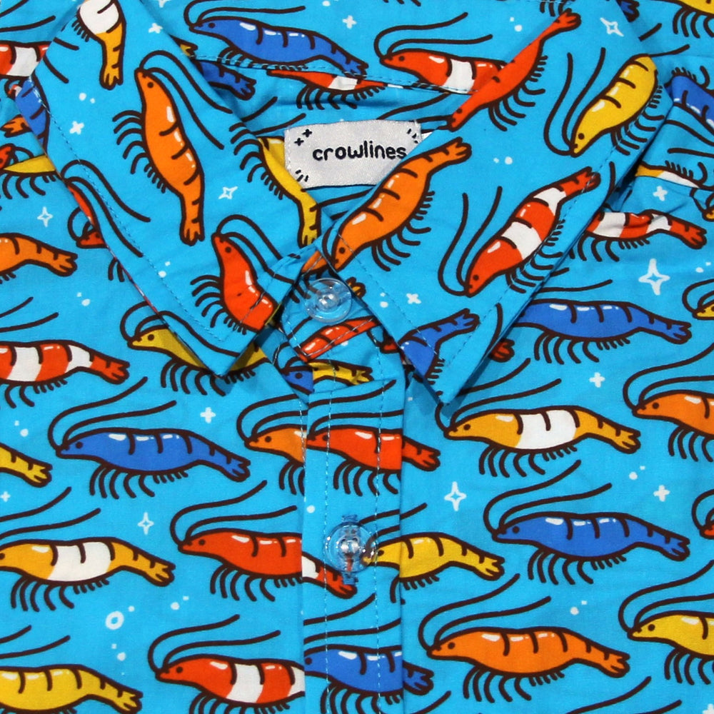 Shrimp Button Up Shirt | crowlines