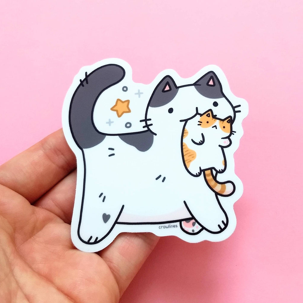 Mom Cat Sticker | crowlines